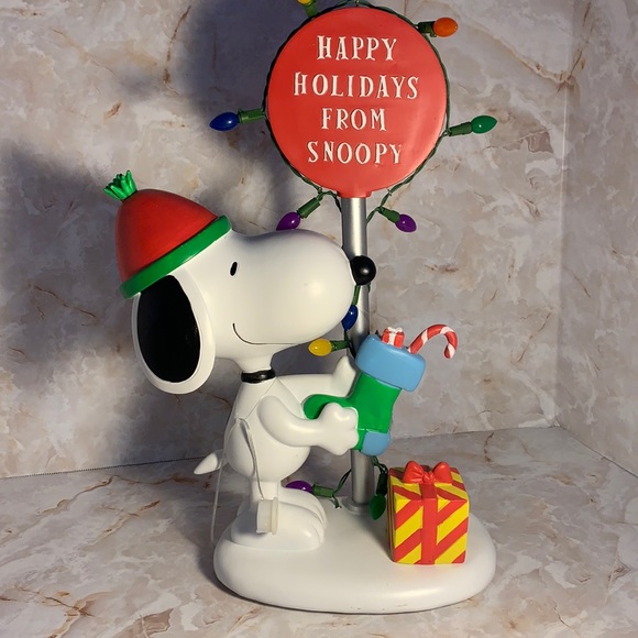 Peanuts | Holiday | Peanuts Snoopy Christmas Theme Table Decorations ...